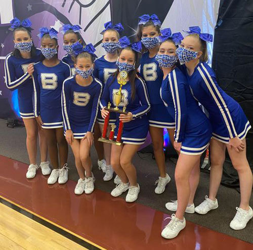 Blue eighth grade dance team earns top honors | Bryant Athletics